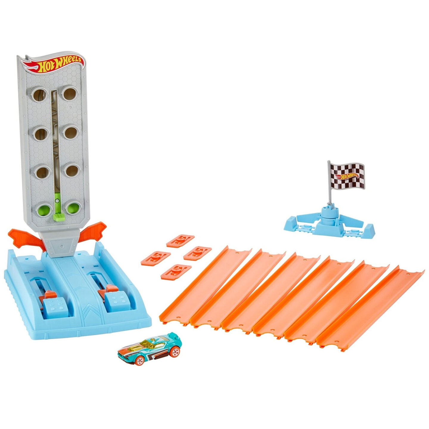 Mattel GBF81 Hot Wheels Action Championship Track Set Assorted Playset ...